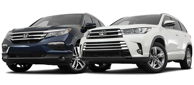 Honda Pilot vs. Toyota Highlander | CarMax