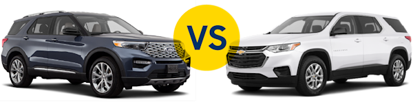 Ford Explorer vs. Chevrolet Traverse | CarMax