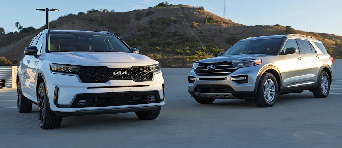 2023 SUVs Compared: Ford Explorer vs. Kia Sorento | CarMax